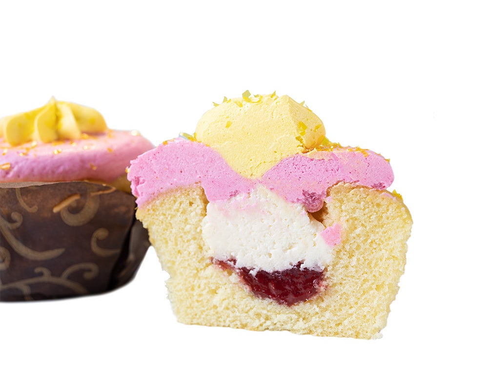 Raspberry Sunshine Cupcake | Sweet Perfections Bake Shoppe